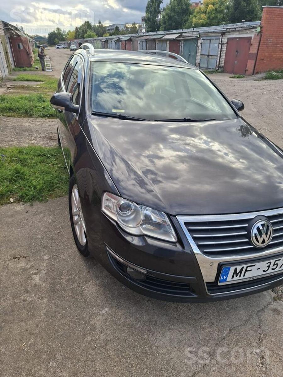 Melns Volkswagen Passat B6 2008 Daugavpils, ar dzinēja tilpumu 2.00 L un nobraukumu 345 tūkst. km par 2499 €, foto 5 vietnē AUTOMOTO.COM.LV