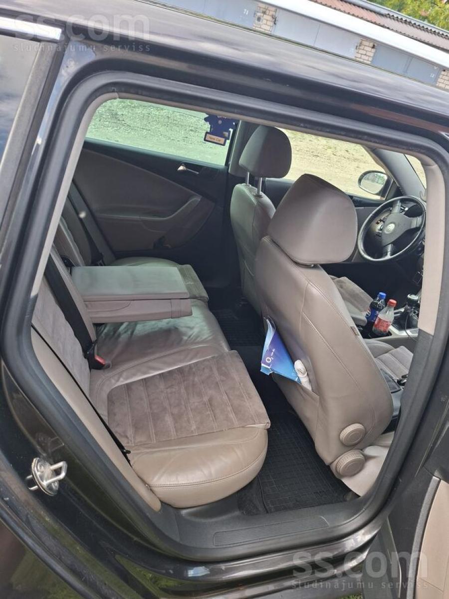 Melns Volkswagen Passat B6 2008 Daugavpils, ar dzinēja tilpumu 2.00 L un nobraukumu 345 tūkst. km par 2499 €, foto 7 vietnē AUTOMOTO.COM.LV