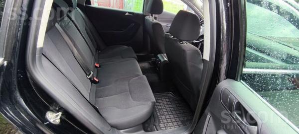 Black Volkswagen Passat B6 2008 in Riga, with an engine capacity of 2.00 L and mileage of 312 thousand km for 1890 €, photo 5 on AUTOMOTO.COM.LV