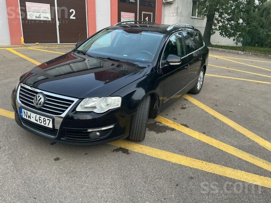 Melns Volkswagen Passat B6 2008 Rīga, ar dzinēja tilpumu 2.00 L un nobraukumu 320 tūkst. km par 2600 €, foto 3 vietnē AUTOMOTO.COM.LV