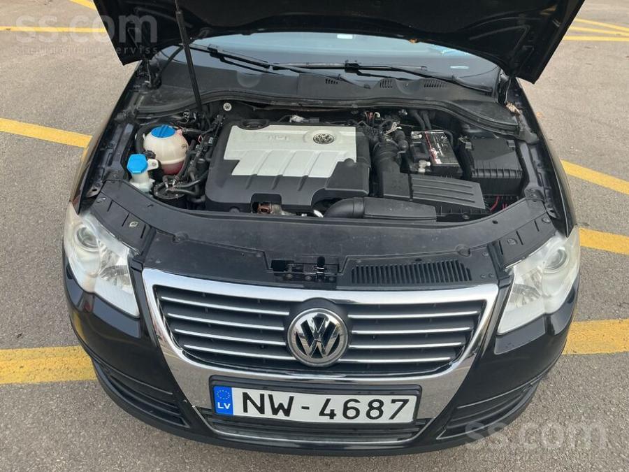 Melns Volkswagen Passat B6 2008 Rīga, ar dzinēja tilpumu 2.00 L un nobraukumu 320 tūkst. km par 2600 €, foto 12 vietnē AUTOMOTO.COM.LV