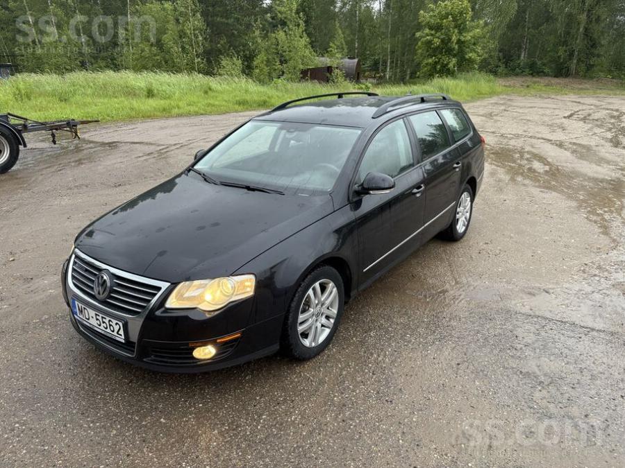 Melns Volkswagen Passat B6 2009 Cēsis, ar dzinēja tilpumu 1.90 L un nobraukumu 302 tūkst. km par 1650 €, foto 6 vietnē AUTOMOTO.COM.LV