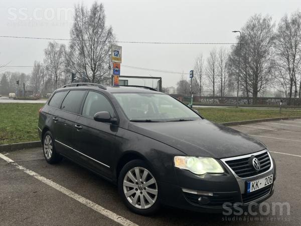 Black Volkswagen Passat B6 2009 in Riga, with an engine capacity of 2.00 L and mileage of 0 thousand km for 1400 €, photo 1 on AUTOMOTO.COM.LV