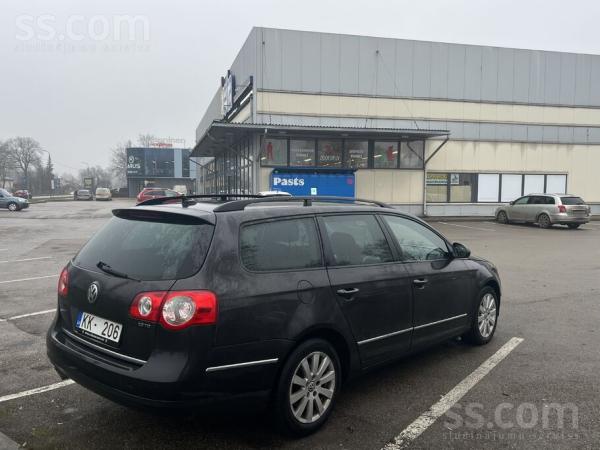 Black Volkswagen Passat B6 2009 in Riga, with an engine capacity of 2.00 L and mileage of 0 thousand km for 1400 €, photo 4 on AUTOMOTO.COM.LV
