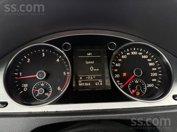 Black Volkswagen Passat B6 2009 in Riga, with an engine capacity of 2.00 L and mileage of 441 thousand km for 1890 €, photo 6 on AUTOMOTO.COM.LV