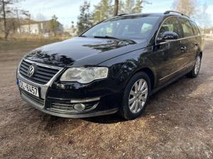 Melns Volkswagen Passat B6 2009 Valmiera, ar dzinēja tilpumu 2.00 L un nobraukumu 288 tūkst. km par 2690 €, foto  vietnē AUTOMOTO.COM.LV