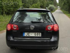 Black Volkswagen Passat B6 2009 in Riga, with an engine capacity of 2.00 L and mileage of 349 thousand km for 1950 €, photo 6 on AUTOMOTO.COM.LV