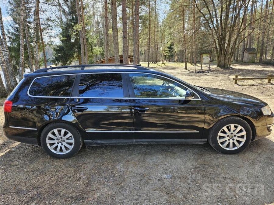Melns Volkswagen Passat B6 2009 Cēsis, ar dzinēja tilpumu 2.00 L un nobraukumu 286 tūkst. km par 2750 €, foto 4 vietnē AUTOMOTO.COM.LV