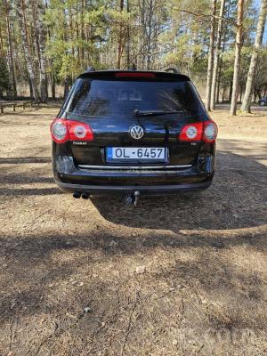 Melns Volkswagen Passat B6 2009 Cēsis, ar dzinēja tilpumu 2.00 L un nobraukumu 286 tūkst. km par 2750 €, foto 6 vietnē AUTOMOTO.COM.LV