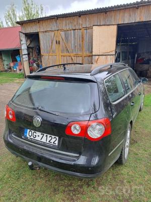 Melns Volkswagen Passat B6 2009 Daugavpils, ar dzinēja tilpumu 2.00 L un nobraukumu 188 tūkst. km par 3960 €, foto 3 vietnē AUTOMOTO.COM.LV