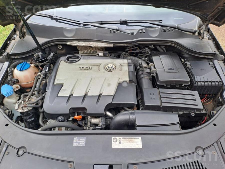 Melns Volkswagen Passat B6 2009 Daugavpils, ar dzinēja tilpumu 2.00 L un nobraukumu 188 tūkst. km par 3960 €, foto 10 vietnē AUTOMOTO.COM.LV
