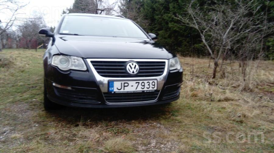 Melns Volkswagen Passat B6 2009 Valka, ar dzinēja tilpumu 1.90 L un nobraukumu 280 tūkst. km par 2900 €, foto 3 vietnē AUTOMOTO.COM.LV