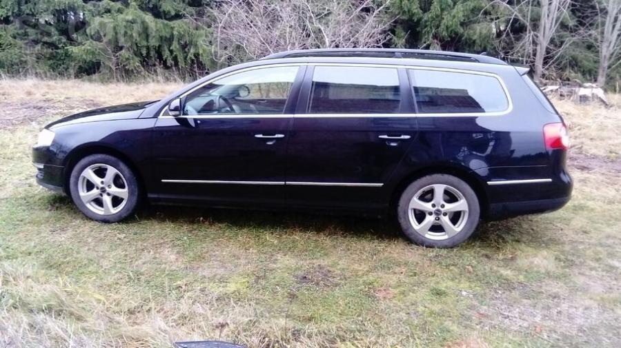 Melns Volkswagen Passat B6 2009 Valka, ar dzinēja tilpumu 1.90 L un nobraukumu 280 tūkst. km par 2900 €, foto 5 vietnē AUTOMOTO.COM.LV