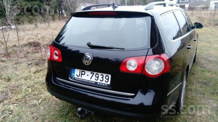 Melns Volkswagen Passat B6 2009 Valka, ar dzinēja tilpumu 1.90 L un nobraukumu 280 tūkst. km par 2900 €, foto 6 vietnē AUTOMOTO.COM.LV