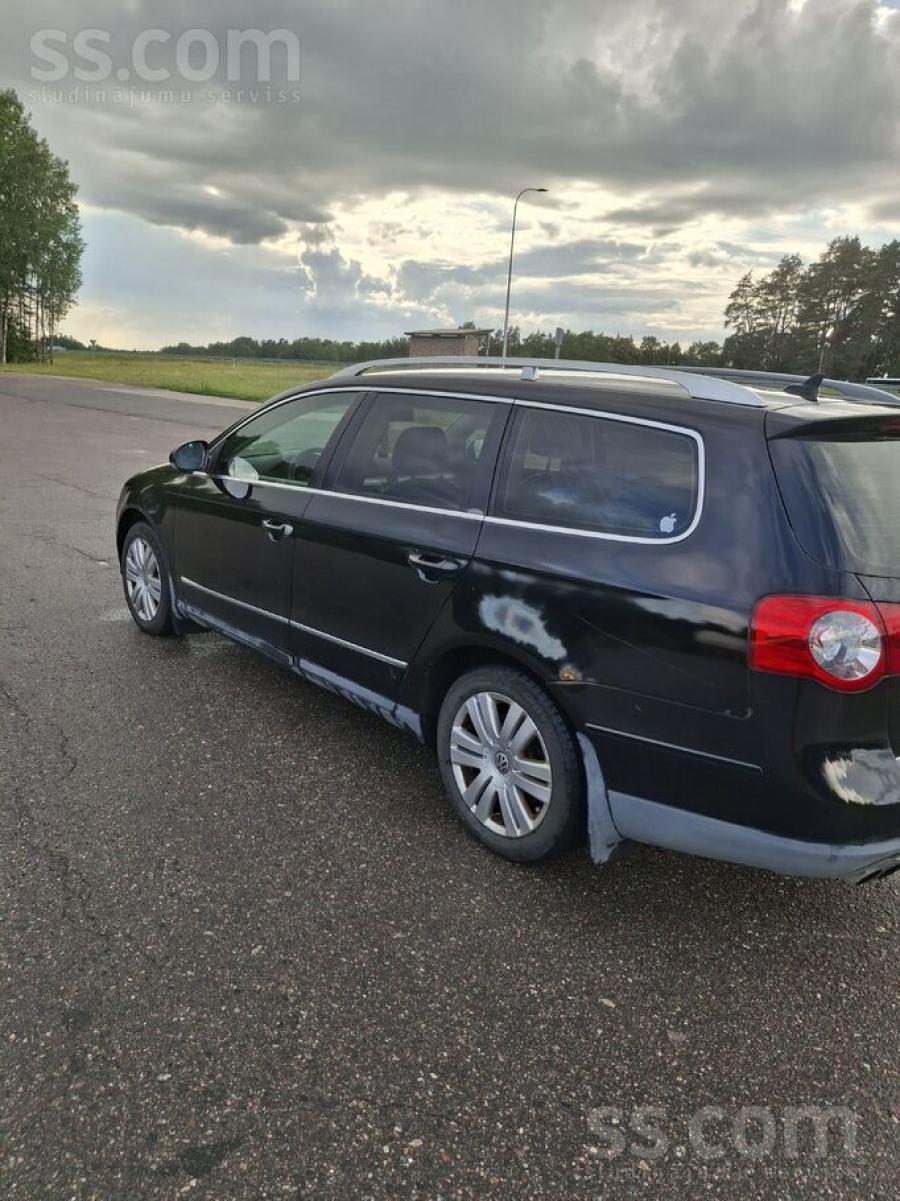 Black Volkswagen Passat B6 2009 in Riga, with an engine capacity of 2.00 L and mileage of 464 thousand km for 1800 €, photo 4 on AUTOMOTO.COM.LV