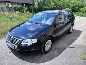 Melns Volkswagen Passat B6 2009 Daugavpils, ar dzinēja tilpumu 2.00 L un nobraukumu 276 tūkst. km par 2699 €, foto  vietnē AUTOMOTO.COM.LV