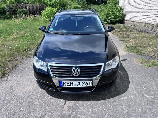 Melns Volkswagen Passat B6 2009 Daugavpils, ar dzinēja tilpumu 2.00 L un nobraukumu 276 tūkst. km par 2699 €, foto 5 vietnē AUTOMOTO.COM.LV
