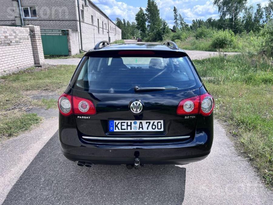 Melns Volkswagen Passat B6 2009 Daugavpils, ar dzinēja tilpumu 2.00 L un nobraukumu 276 tūkst. km par 2699 €, foto 7 vietnē AUTOMOTO.COM.LV