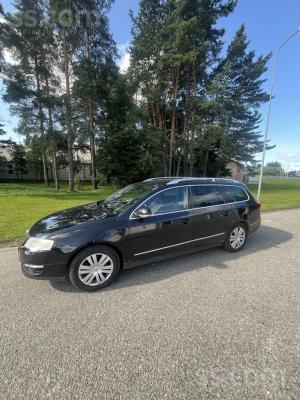 Melns Volkswagen Passat B6 2009 Jēkabpils, ar dzinēja tilpumu 1.90 L un nobraukumu 446 tūkst. km par 1900 €, foto  vietnē AUTOMOTO.COM.LV