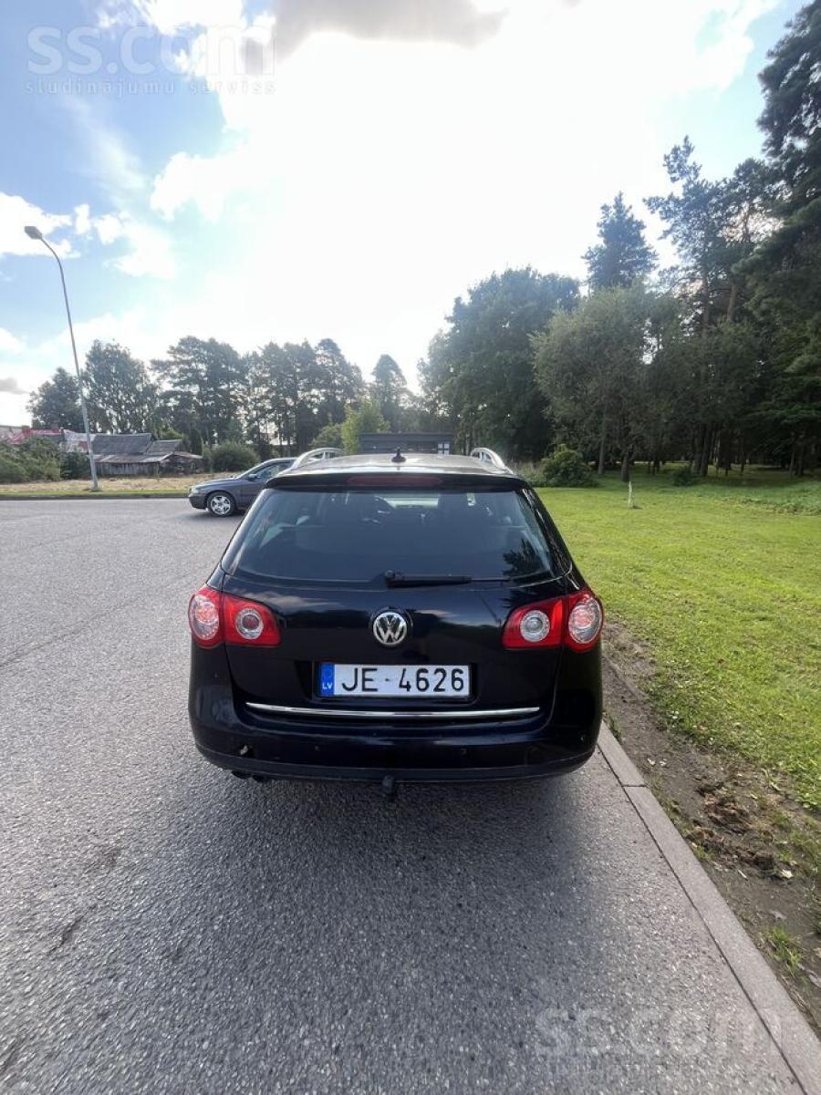 Melns Volkswagen Passat B6 2009 Jēkabpils, ar dzinēja tilpumu 1.90 L un nobraukumu 446 tūkst. km par 1900 €, foto 5 vietnē AUTOMOTO.COM.LV