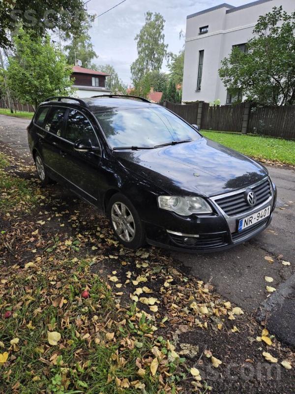 Melns Volkswagen Passat B6 2009 Rīga, ar dzinēja tilpumu 2.00 L un nobraukumu 265 tūkst. km par 950 €, foto 1 vietnē AUTOMOTO.COM.LV