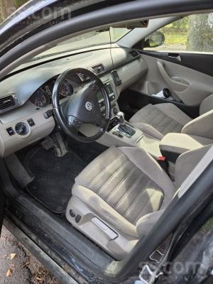 Black Volkswagen Passat B6 2009 in Riga, with an engine capacity of 2.00 L and mileage of 265 thousand km for 950 €, photo 10 on AUTOMOTO.COM.LV