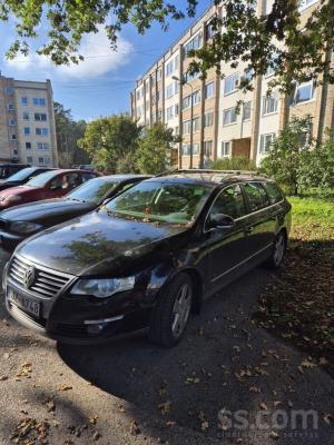 Черный Фольксваген Пассат Б6 2009 в Юрмала, объемом двигателя 1.90 л и пробегом 405 тыс. км за 750 €, фото 1 на AUTOMOTO.COM.LV
