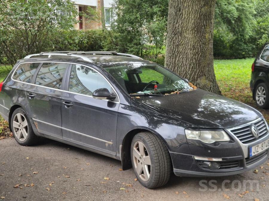 Черный Фольксваген Пассат Б6 2009 в Юрмала, объемом двигателя 1.90 л и пробегом 405 тыс. км за 750 €, фото 3 на AUTOMOTO.COM.LV