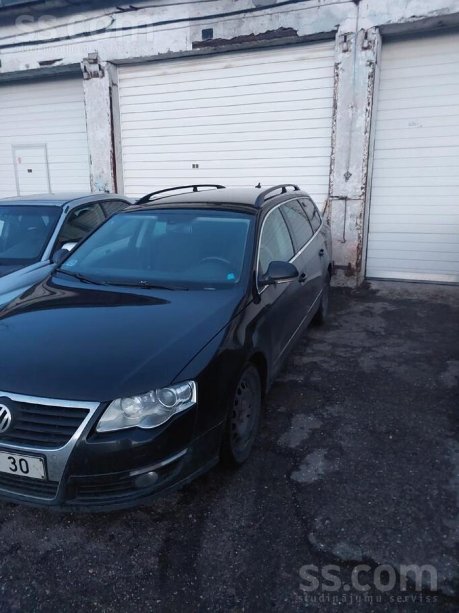 Melns Volkswagen Passat B6 2010 Rīga, ar dzinēja tilpumu 2.00 L un nobraukumu 334 tūkst. km par 800 €, foto 1 vietnē AUTOMOTO.COM.LV
