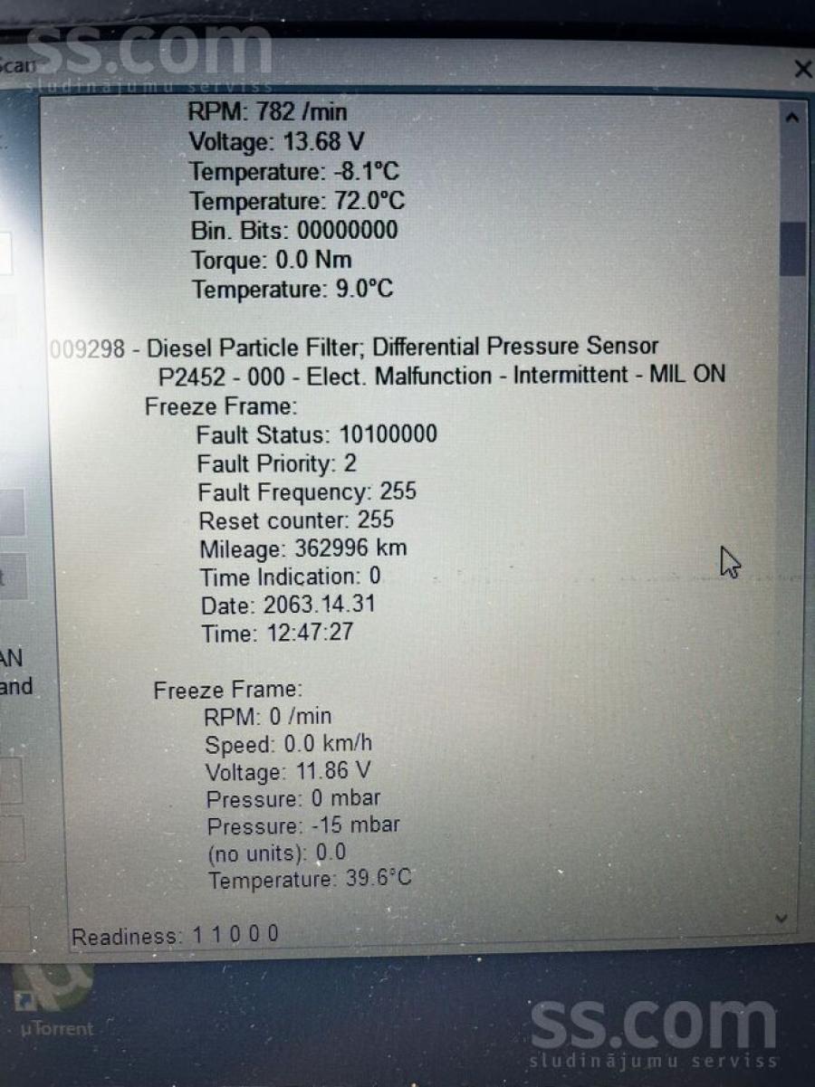 Black Volkswagen Passat B6 2010 in Riga, with an engine capacity of 2.00 L and mileage of 360 thousand km for 1200 €, photo 20 on AUTOMOTO.COM.LV