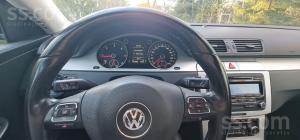 Black Volkswagen Passat B6 2010 in Riga, with an engine capacity of 2.00 L and mileage of 253 thousand km for 2750 €, photo 12 on AUTOMOTO.COM.LV