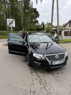 Black Volkswagen Passat B6 2010 in Jurmala, with an engine capacity of 2.00 L and mileage of 277 thousand km for 3500 €, photo 10 on AUTOMOTO.COM.LV