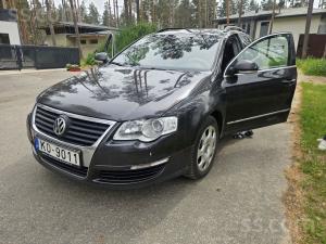 Черный Фольксваген Пассат Б6 2010 в Валмиера, объемом двигателя 2.00 л и пробегом 331 тыс. км за 1990 €, фото  на AUTOMOTO.COM.LV
