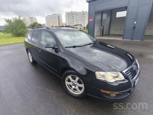 Black Volkswagen Passat B6 2010 in Liepaja, with an engine capacity of 1.40 L and mileage of 296 thousand km for 2300 €, photo 6 on AUTOMOTO.COM.LV