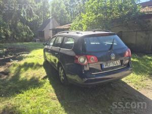 Blue Volkswagen Passat B6 2005 in Riga, with an engine capacity of 2.00 L and mileage of 424 thousand km for 1250 €, photo 4 on AUTOMOTO.COM.LV