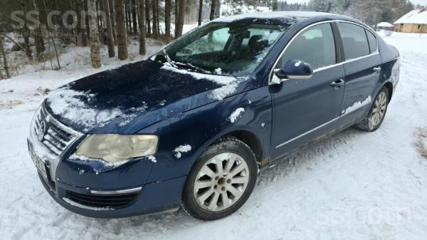 Zils Volkswagen Passat B6 2005 Cēsis, ar dzinēja tilpumu 2.00 L un nobraukumu 430 tūkst. km par 800 €, foto 1 vietnē AUTOMOTO.COM.LV