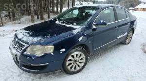 Blue Volkswagen Passat B6 2005 in Cesis, with an engine capacity of 2.00 L and mileage of 430 thousand km for 800 €, photo  on AUTOMOTO.COM.LV