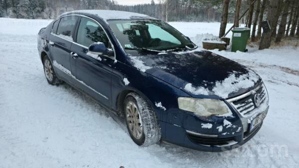 Zils Volkswagen Passat B6 2005 Cēsis, ar dzinēja tilpumu 2.00 L un nobraukumu 430 tūkst. km par 800 €, foto 2 vietnē AUTOMOTO.COM.LV