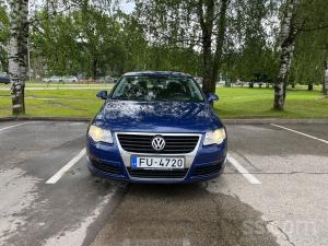Blue Volkswagen Passat B6 2006 in Riga, with an engine capacity of 2.00 L and mileage of 360 thousand km for 1190 €, photo 5 on AUTOMOTO.COM.LV
