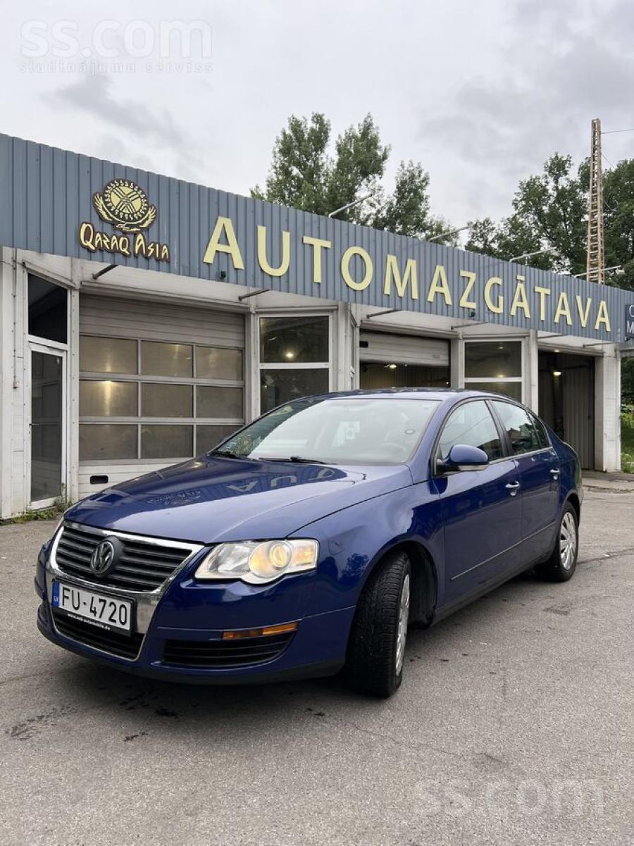 Zils Volkswagen Passat B6 2006 Rīga, ar dzinēja tilpumu 2.00 L un nobraukumu 363 tūkst. km par 1550 €, foto 1 vietnē AUTOMOTO.COM.LV