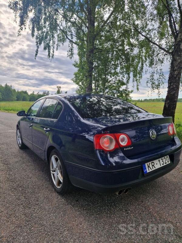 Zils Volkswagen Passat B6 2006 Limbaži, ar dzinēja tilpumu 1.90 L un nobraukumu 330 tūkst. km par 1750 €, foto 5 vietnē AUTOMOTO.COM.LV