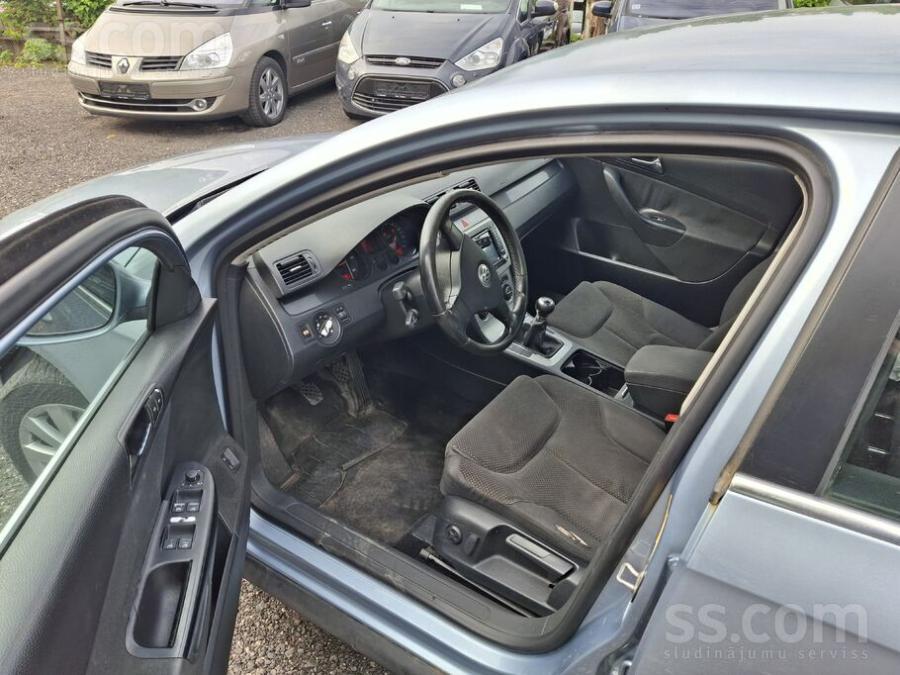 Zils Volkswagen Passat B6 2007 Rīga, ar dzinēja tilpumu 2.00 L un nobraukumu 0 tūkst. km par 2300 €, foto 14 vietnē AUTOMOTO.COM.LV
