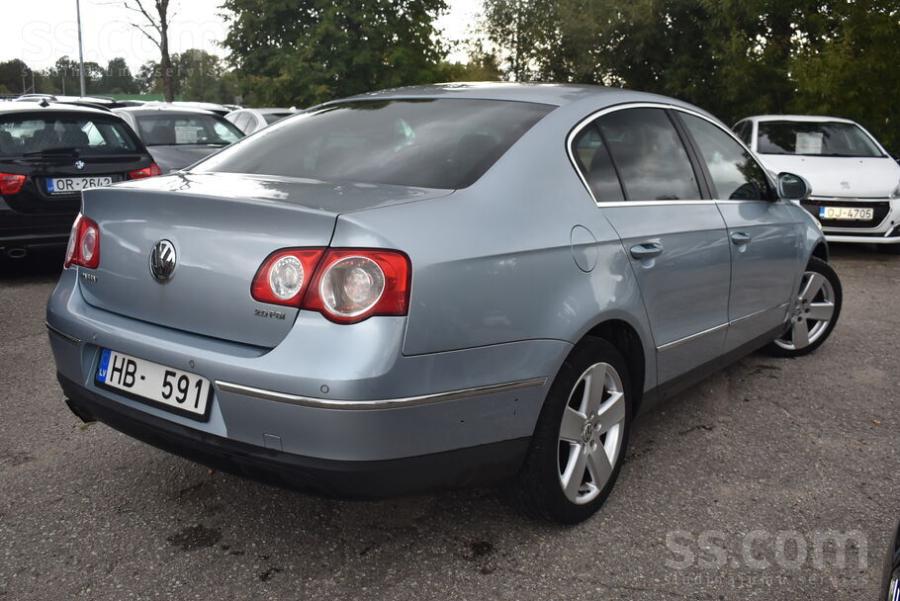 Blue Volkswagen Passat B6 2008 in Kuldiga, with an engine capacity of 2.00 L and mileage of 0 thousand km for 1550 €, photo 3 on AUTOMOTO.COM.LV