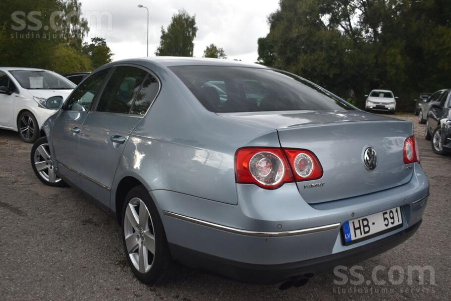 Blue Volkswagen Passat B6 2008 in Kuldiga, with an engine capacity of 2.00 L and mileage of 0 thousand km for 1550 €, photo 4 on AUTOMOTO.COM.LV