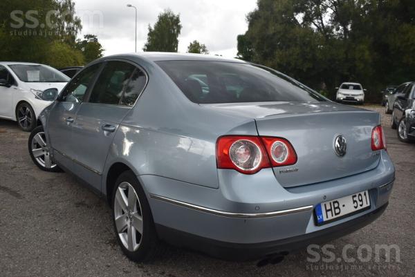 Синий Фольксваген Пассат Б6 2008 в Кулдига, объемом двигателя 2.00 л и пробегом 0 тыс. км за 1550 €, фото 4 на AUTOMOTO.COM.LV