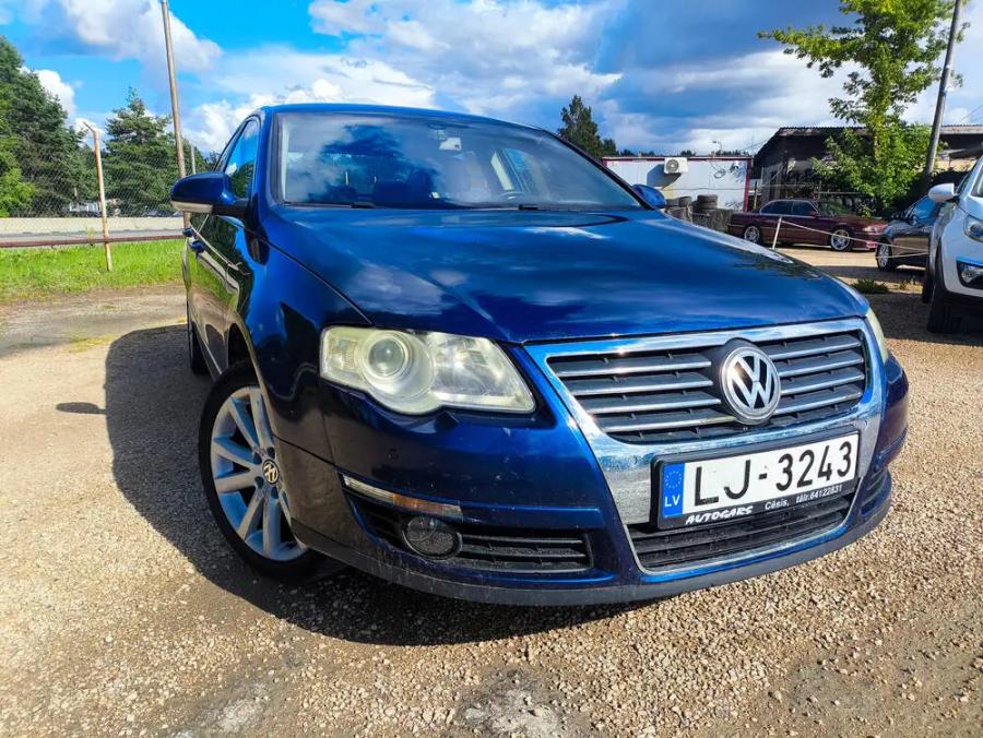 Zils Volkswagen Passat B6 2009 Rīga, ar dzinēja tilpumu 2.00 L un nobraukumu 300 tūkst. km par 1850 €, foto 4 vietnē AUTOMOTO.COM.LV