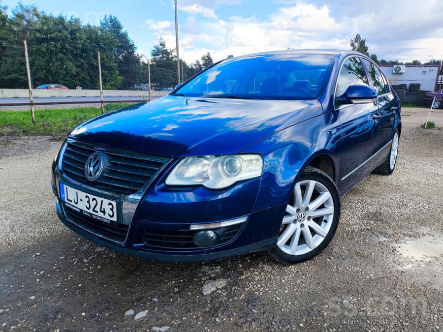 Zils Volkswagen Passat B6 2009 Rīga, ar dzinēja tilpumu 2.00 L un nobraukumu 300 tūkst. km par 1550 €, foto 1 vietnē AUTOMOTO.COM.LV