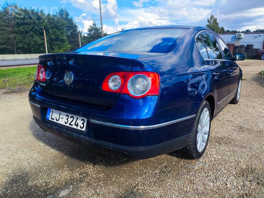 Zils Volkswagen Passat B6 2009 Rīga, ar dzinēja tilpumu 2.00 L un nobraukumu 300 tūkst. km par 1550 €, foto 8 vietnē AUTOMOTO.COM.LV