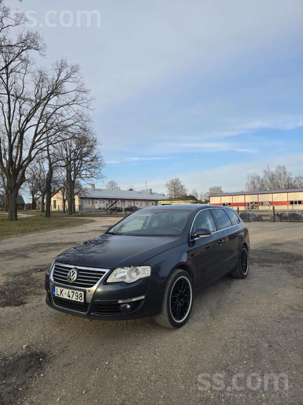 Zils Volkswagen Passat B6 2006 Valmiera, ar dzinēja tilpumu 2.00 L un nobraukumu 407 tūkst. km par 900 €, foto 1 vietnē AUTOMOTO.COM.LV