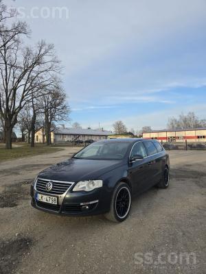 Blue Volkswagen Passat B6 2006 in Valmiera, with an engine capacity of 2.00 L and mileage of 407 thousand km for 900 €, photo  on AUTOMOTO.COM.LV